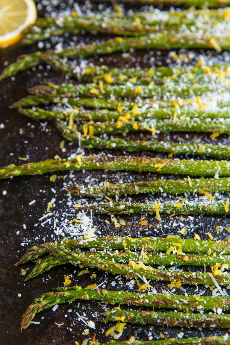 Roasted Asparagus with Parmesan and Lemon – Act One Art